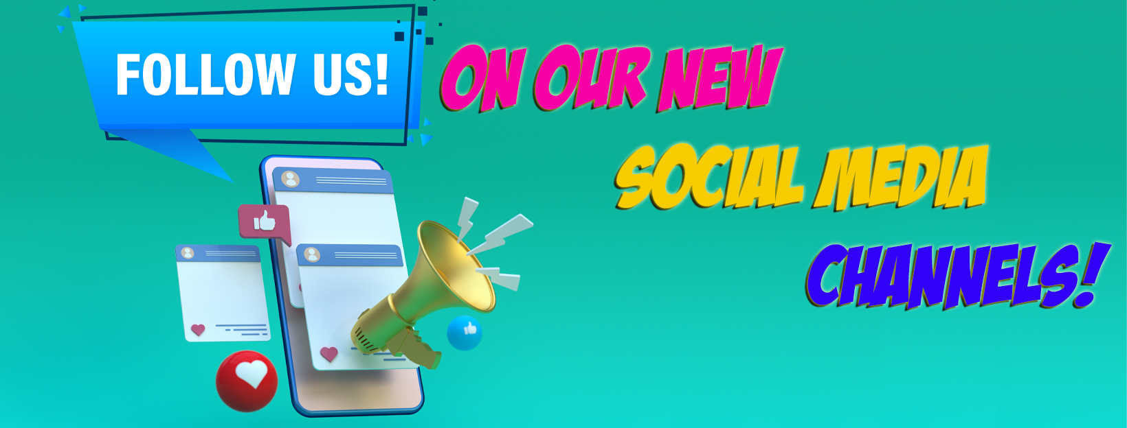 Follow us on our new Social Media channels - Rewards4Earth